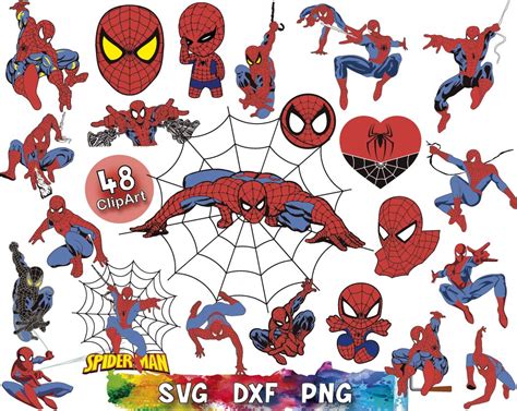 Spiderman Svg Spiderman Silhouette Svg Spiderman Cricut He Inspire