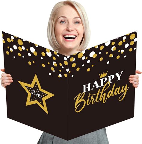 Amazon Jumbo Birthday Card With Envelope Oversized X Inch