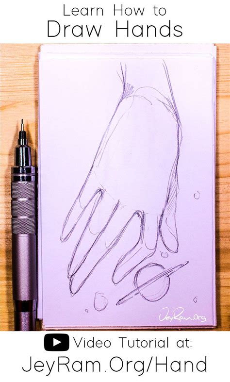 How To Draw Hands Free Worksheet Artofit