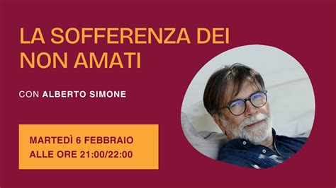La Sofferenza Dei Non Amati YouTube