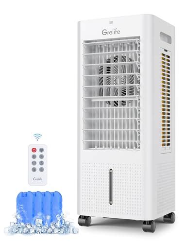 Grelife Evaporative Air Cooler With Fan Humidifier 3 IN 1 Portable