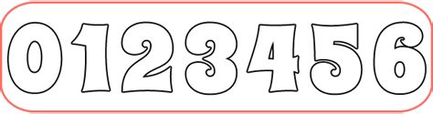 Moldes De Numeros Para Imprimir Pdf Este Album De Moldes De Numeros