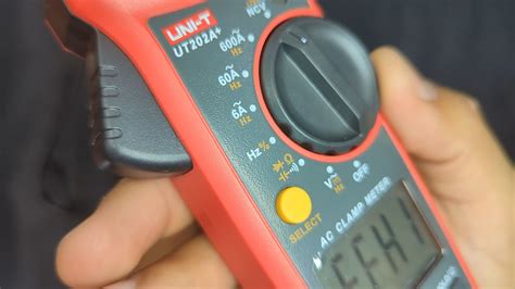 UNI T UT202A Pinza Amperimetrica Mini Preview YouTube