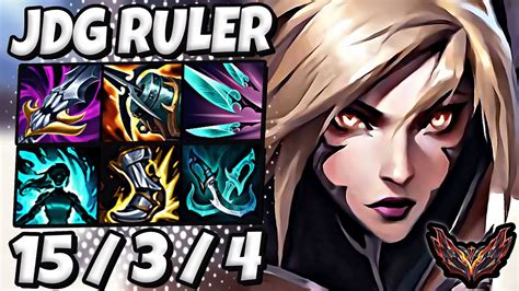 Kaisa Vs Ezreal ADC JDG Ruler Korea Grandmaster Patch 13 24 YouTube