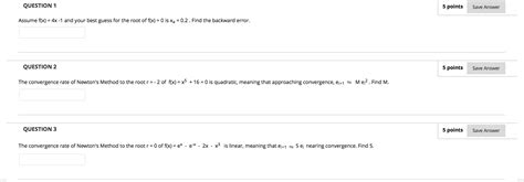 solved question 1 5 points save answer assume f x 4x 1