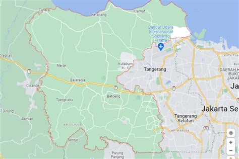 Daftar Kecamatan Kelurahan Dan Kode Pos Di Kabupaten Tangerang Halaman
