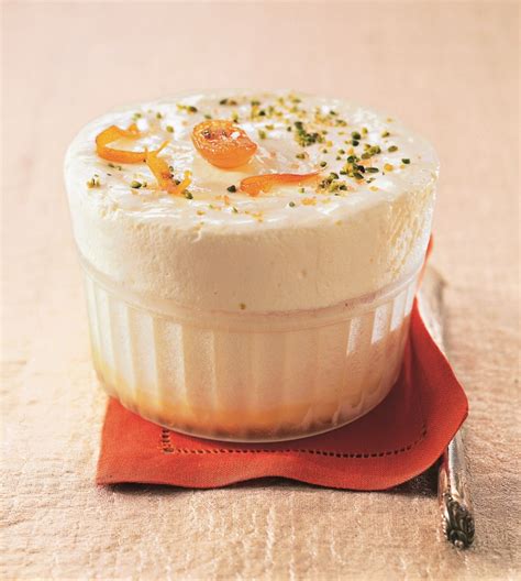 Recette soufflé glacé aux agrumes Marie Claire