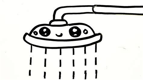 Shower Drawing Easy