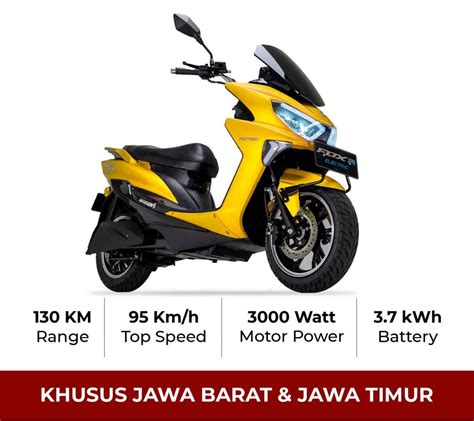 Polytron Fox R Motor Listrik On The Road Non Jabodetabek Polytron