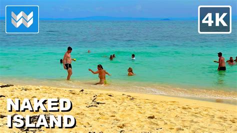 4K Naked Island Sandbar In Siargao Island Philippines Island