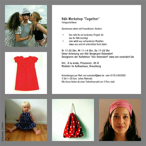 Kurs N Hkurs In Berlin Together Handmade Kultur