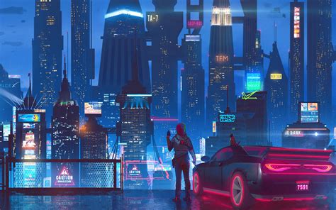 Anime 4k Cyberpunk Wallpapers Wallpaper Cave