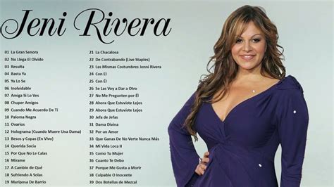 JENNI RIVERA 40 GRANDES EXITOS INOLVIDABLES JENNI RIVERA ÉXITOS SUS
