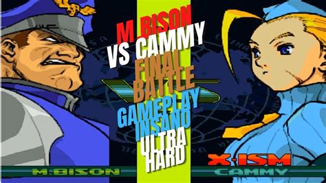 M BISON VS CAMMY FINAL BATTLE STREET FIGHTER ALPHA 3 MAX HIGH LEVEL