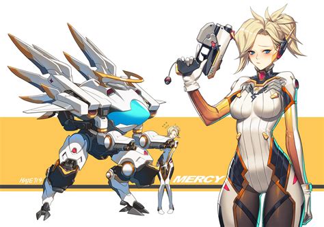 D Va Mercy By Haje714 On DeviantArt