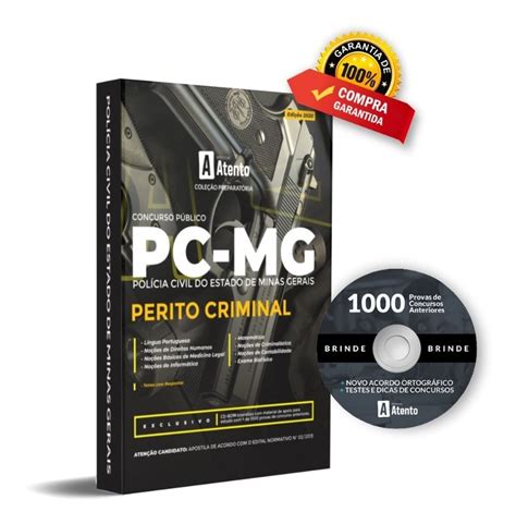 Apostila Pc Mg Perito Criminal Edição 2020 Parcelamento sem