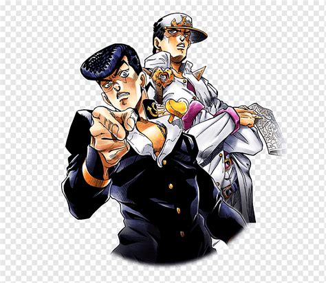 Jotaro kujo josuke higashikata la extraña aventura de jojo jonathan