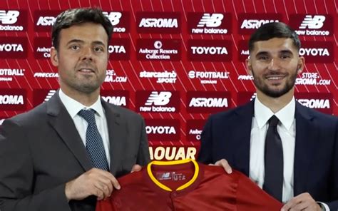 Roma Ufficiale Il Numero Di Maglia Di Aouar