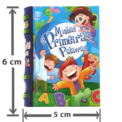 Minhas Primeiras Palavras Mini Livro Os Menores Livros Do Mundo