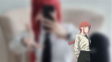 Modelo Nekotyan04ka Fez Um Lindo Cosplay Da Makima De Chainsaw Man