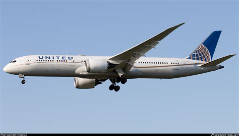 N26966 United Airlines Boeing 787 9 Dreamliner Photo By RobertLN ID