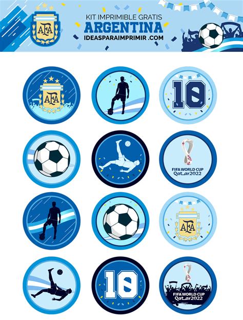 Kit Imprimible Qatar Argentina Mundial 2022 Kit Imprimible Porn Sex