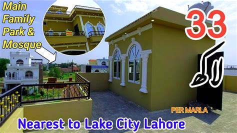5 Marla Brand New Double Story Spanish Design House For Sale In Lahore