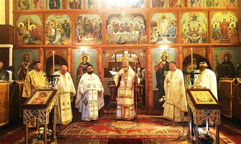 Preasfinția Sa Ieronim Episcopul Daciei Felix a săvârșit Sfânta