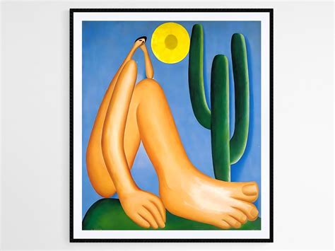 Abaporu 1928 Tarsila Do Amaral Art Print Museum Quality Etsy