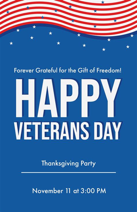 Veterans Day Poster 2024 Debbie Simonne