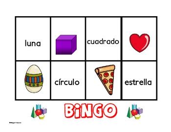 Bingo De Figuras Geometricas PDF