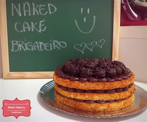Naked Cake Brigadeiro