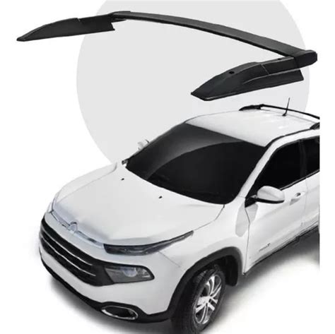 Rack De Teto Traseiro Tipo Aerofolio Fiat Toro