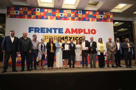 Quedan 13 registrados en el proceso del Frente Amplio por México La