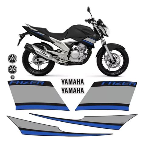 Sticker Yamaha Sportinox Fazer Kit De Calcos Franja Del