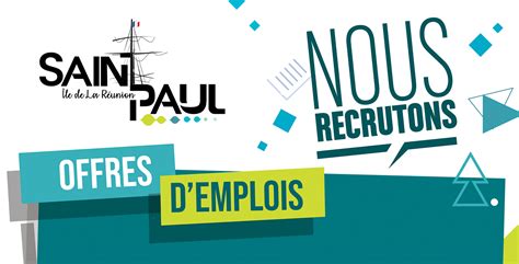 La Mairie Recrute Consultez Les Offres D Emploi Ville De Saint Paul