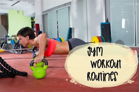 Gym Workout Routines For Women All For Health