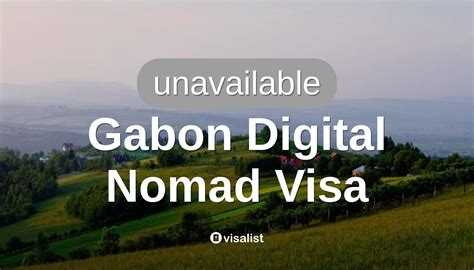 Gabun Visum für digitale Nomaden für Südsudan Bürger 2024 Visa List