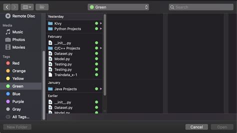 Python How To Get A Black File Dialog Box Using Tkinter On Mac OS