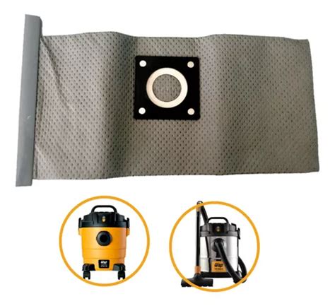 Saco Coletor Aspirador De Pó Pano Wap Gtw Inox 10 12 Biovac