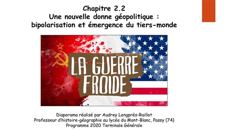 Calaméo Term G H5 Une nouvelle donne géopolitique bipolarisation et