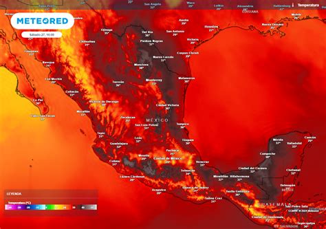 El tiempo este fin de semana en México calorón alcanzará los 45 C con