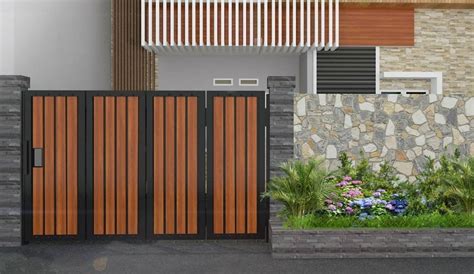 16 Trend Model Pagar Rumah Minimalis Terbaru 2024 Dekorrumah Net