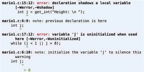C Conflicting Error Messages About Initialising A Variable Stack