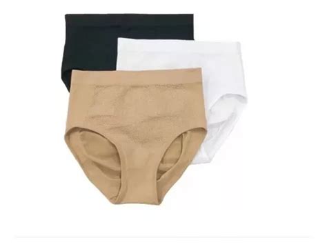 Pack 3 Calzon Reductor De Microfibra Tiro Alto Con Faja Cuotas Sin
