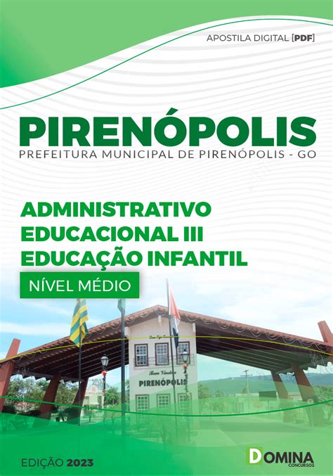 Apostila Pirenópolis 23 Adm Educacional III Ed Infantil