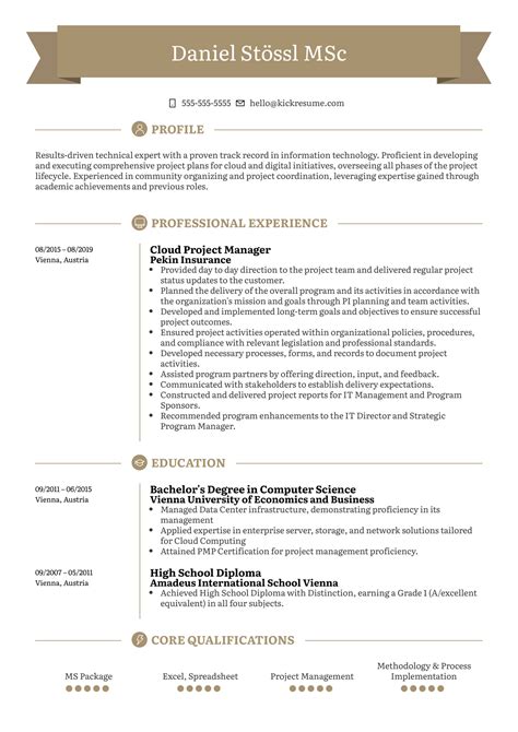 Pmp Project Manager Resume Boolcommon