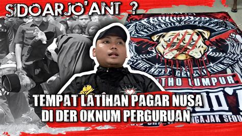 Tempat Latihan Pagar Nusa Di DER Pendekar Bawa Bendera PSHT YouTube
