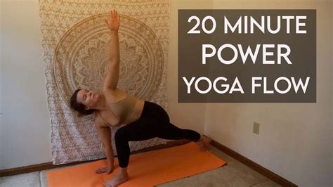 20 Minute Power Yoga Flow All Levels Yoga JULIE HENDERSON YouTube