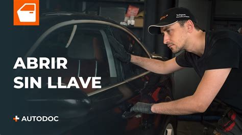 Cómo abrir un coche sin llave Consejos de AUTODOC YouTube